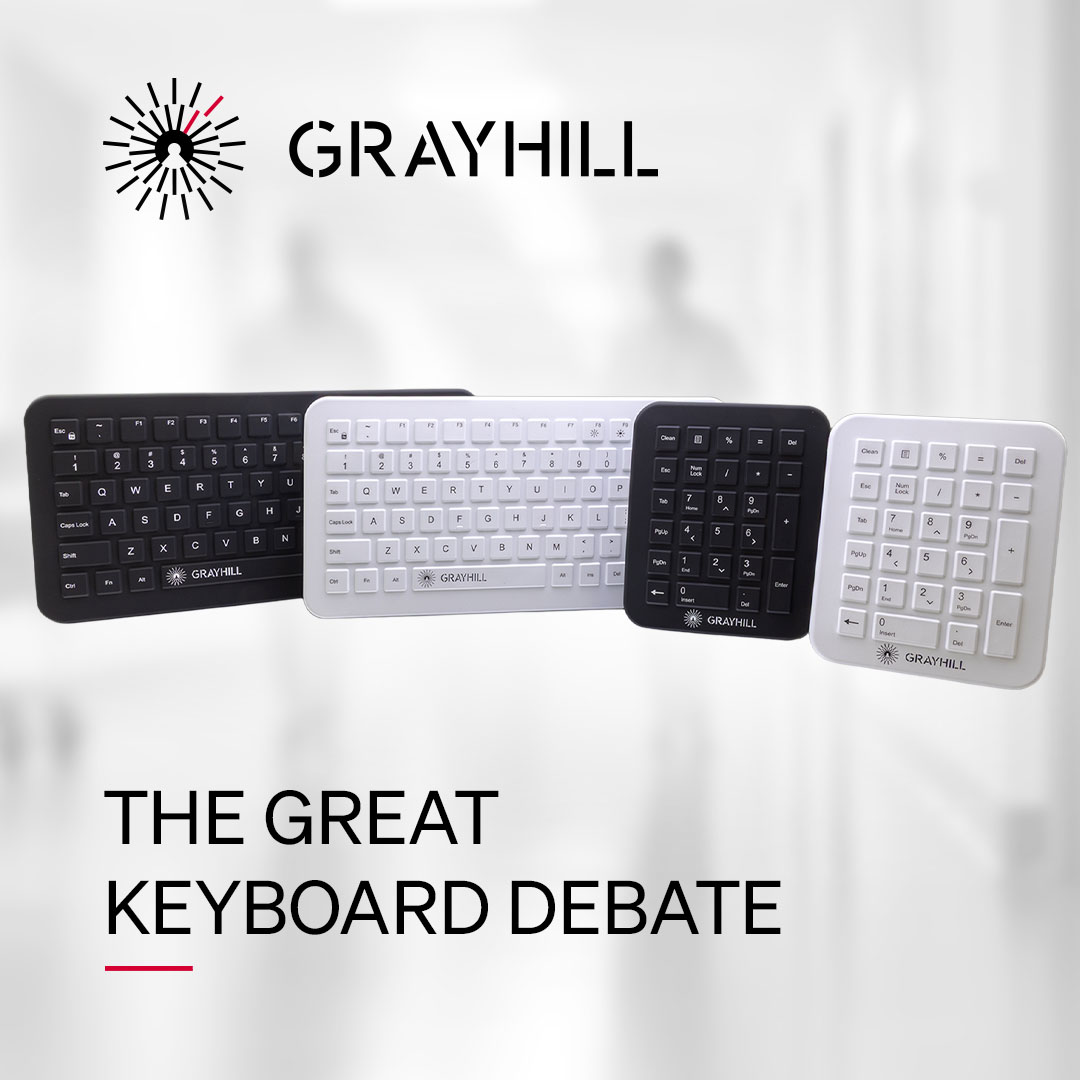 The Great Keyboard Debate: 4 Features Fueling OEM Medical Device Design ...