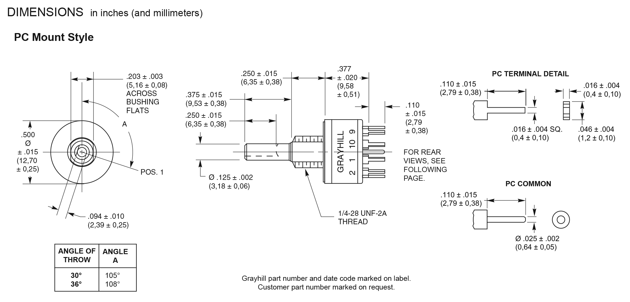 56BP36-01-1-07S | Grayhill